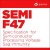 SEMI's F47 Voltage Sag Immunity Standard History From 1996-2006